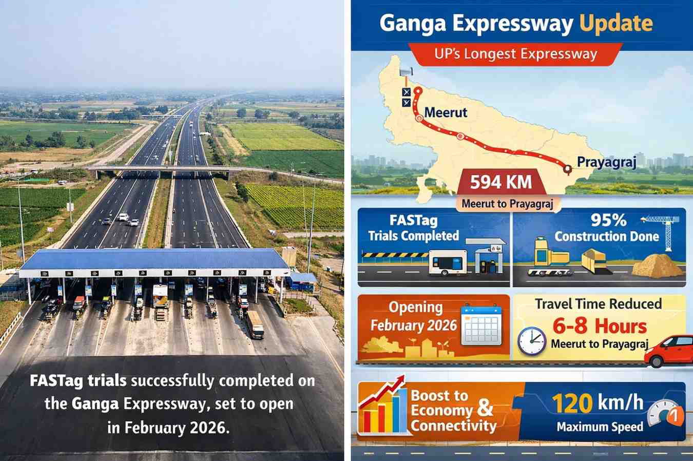 Ganga Expressway Update: Landmark Toll Trials Boost Hopes of Imminent ...